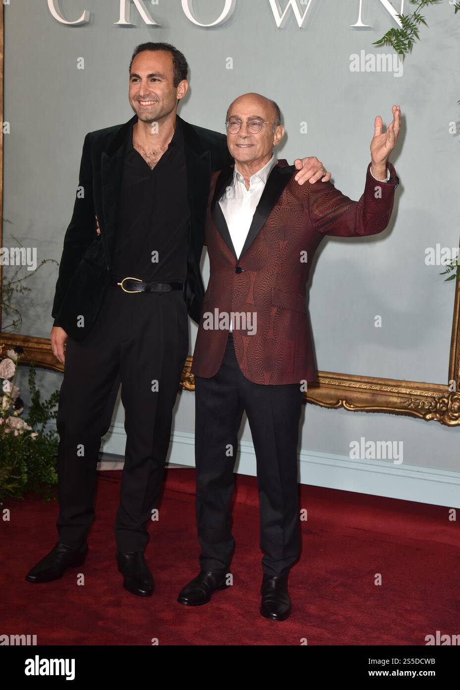 Khalid Abdalla and Salim Daw attends 'The Crown' Season 5 World ...
