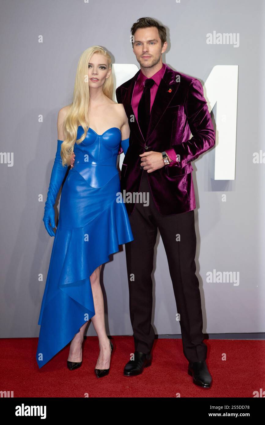 Anya Taylor-Joy and Nicholas Hoult attends 'The Menu' - UK Premiere at ...