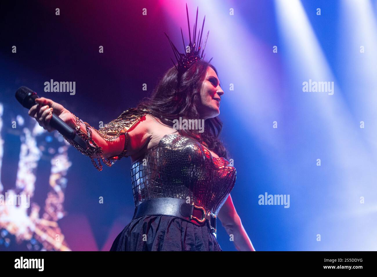 LONDON, UK - November 14th 2022: Sharon den Adel of Within Temptation ...