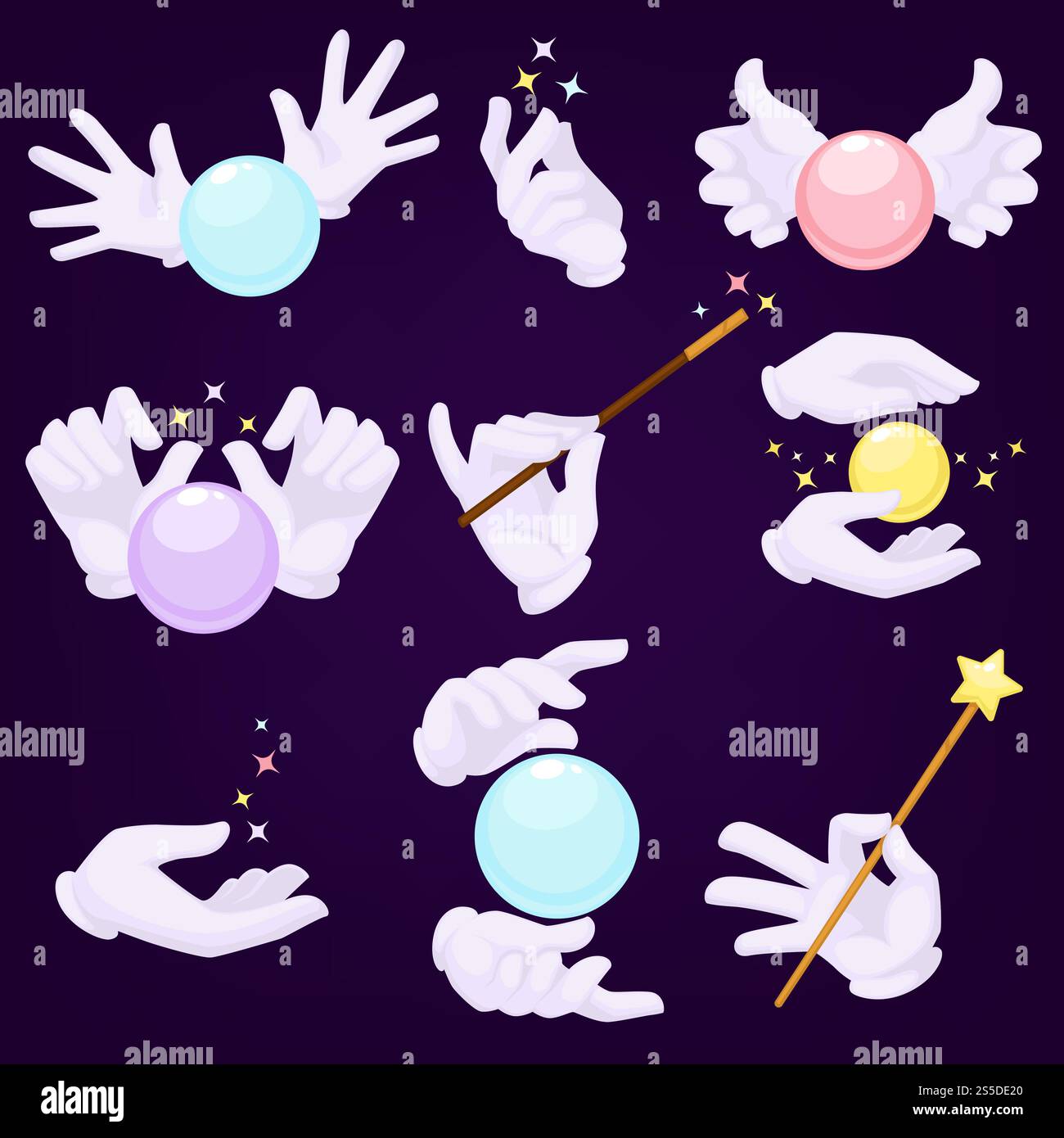 Magicians wand hi-res stock photography and images - Alamy