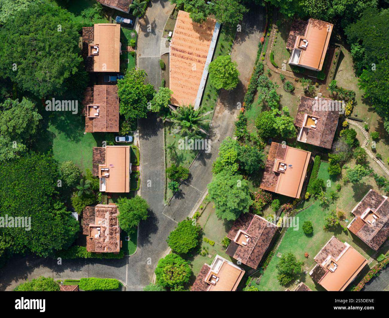 Roof top green area hi-res stock photography and images - Alamy