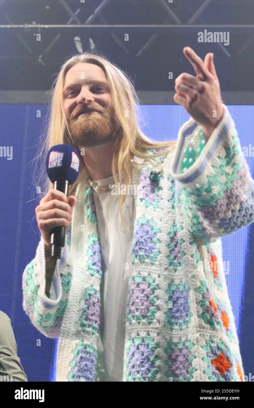 Sam Ryder at HITS Radio Live Manchester at AO Arena on November 11 ...