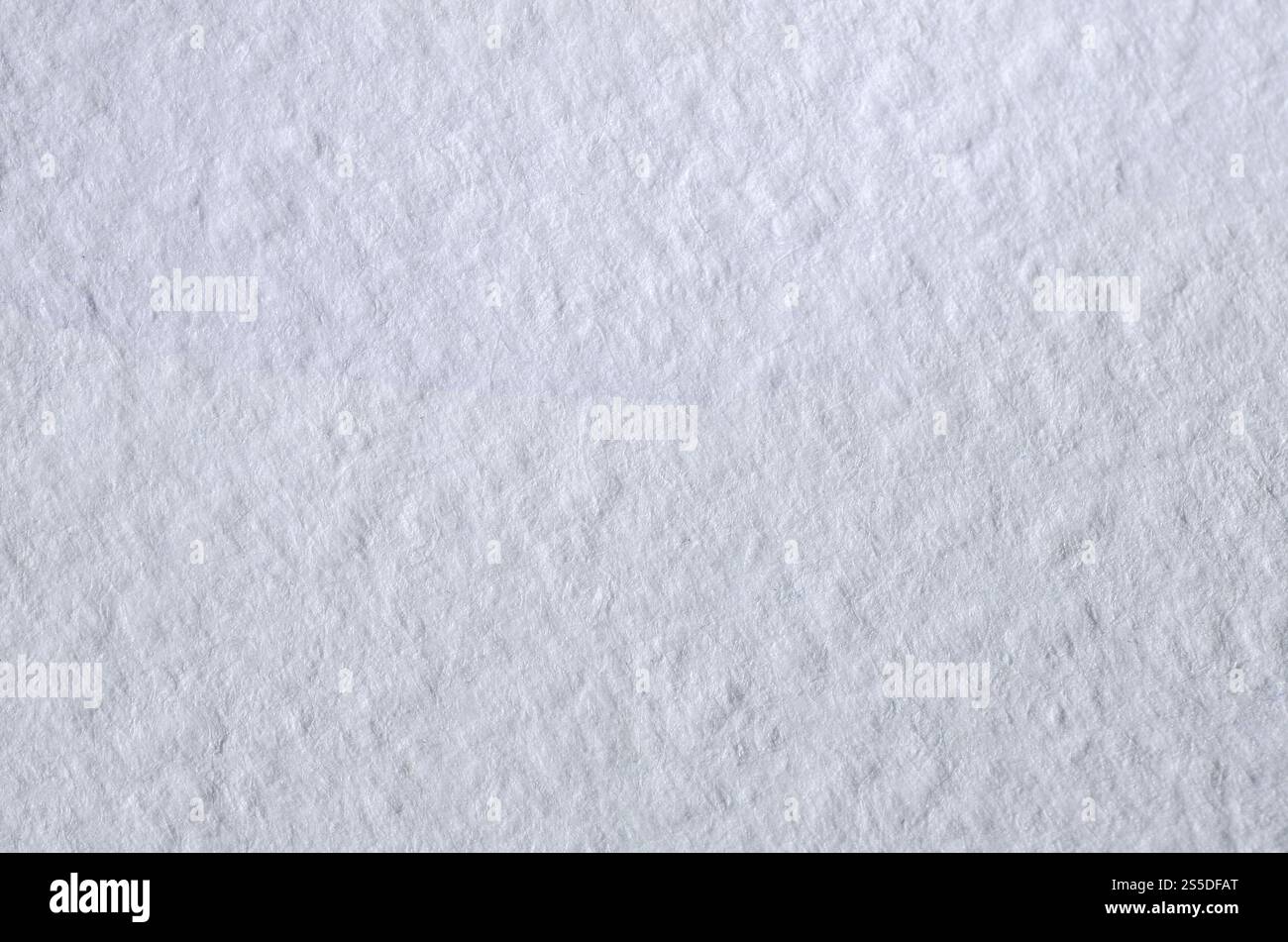 Texture of thick paper intended for watercolor painting. Macro snapshot ...