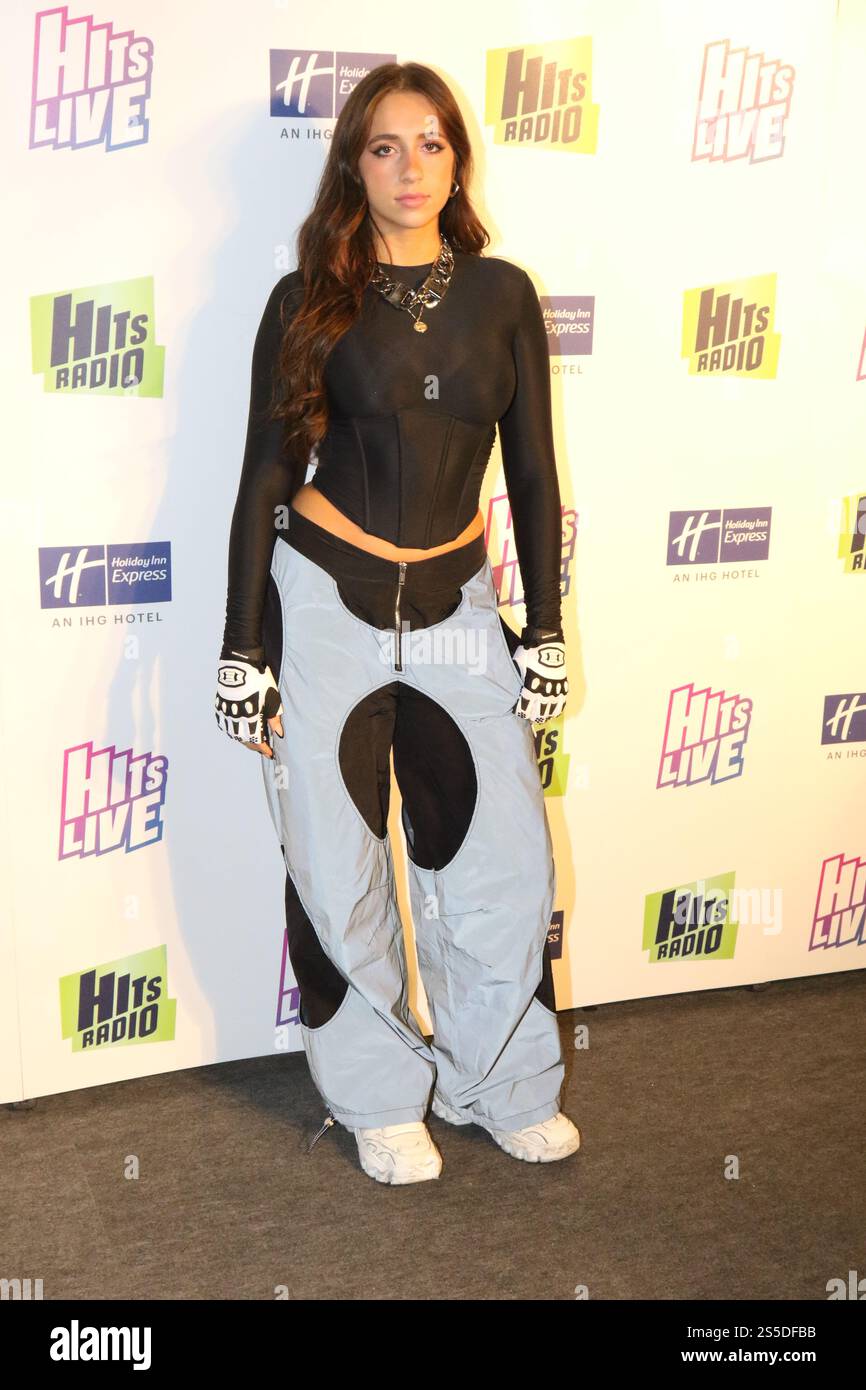 Tate McRae at HITS Radio Live Manchester at AO Arena on November 11 ...