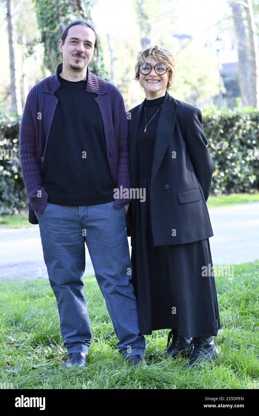 Rome: Casa del Cinema. Photocall film "Luce". In the photo: Luca ...