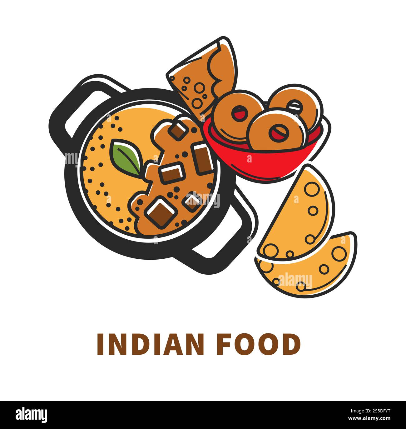 Indian cuisine food and traditional dishes of chicken tandoori grill ...