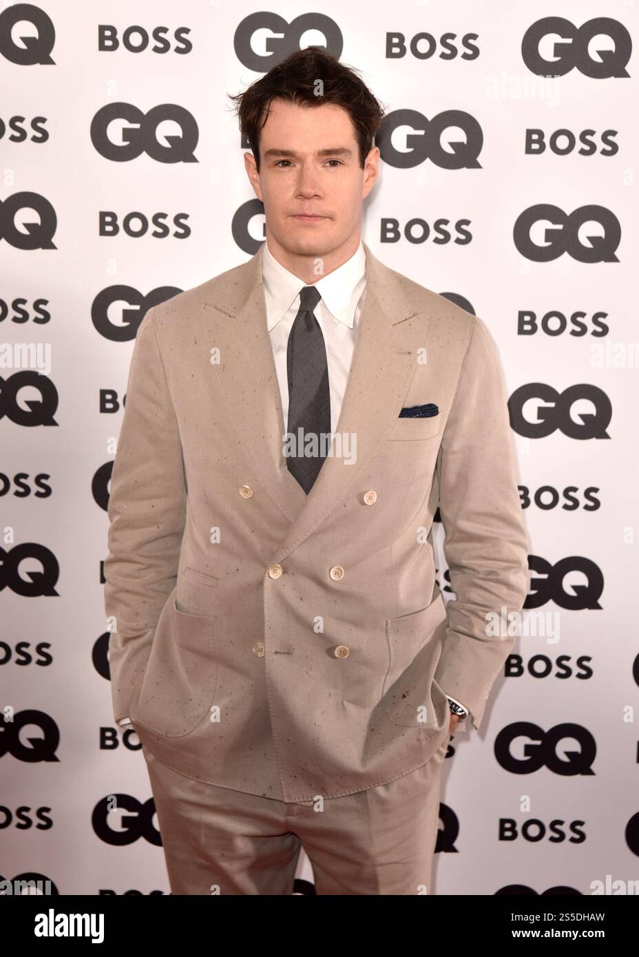 Connor Swindells attends the GQ Men Of The Year in association with BOSS, at the Mandarin ...
