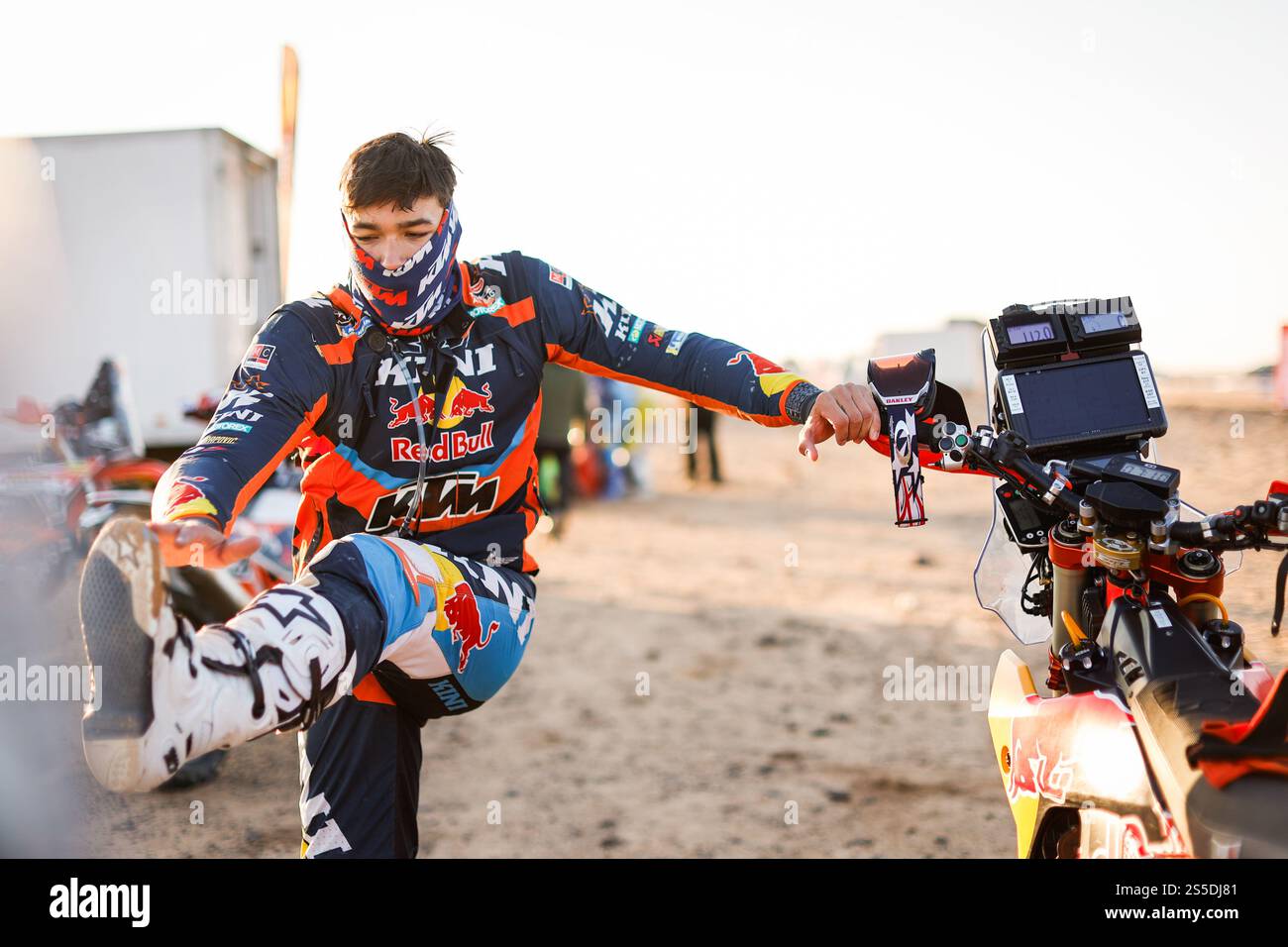CANET Edgar (spa), KTM, Bas World KTM Racing Team, FIM W2RC, Rally2, portrait during the Stage 9 ...