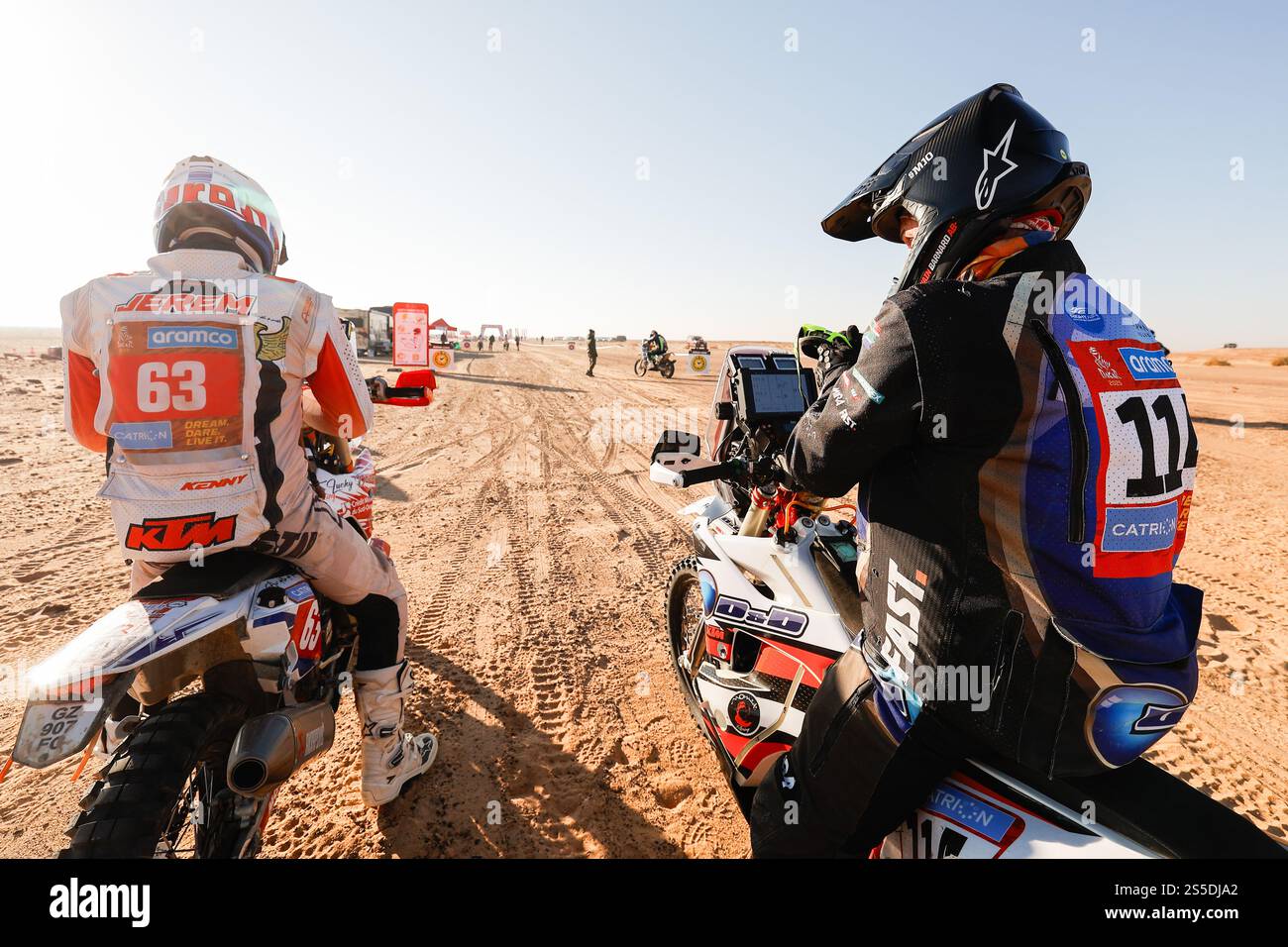 Haradh, Arabie Saoudite. 14th Jan, 2025. 63 GERBER Jérémie (fra), KTM ...