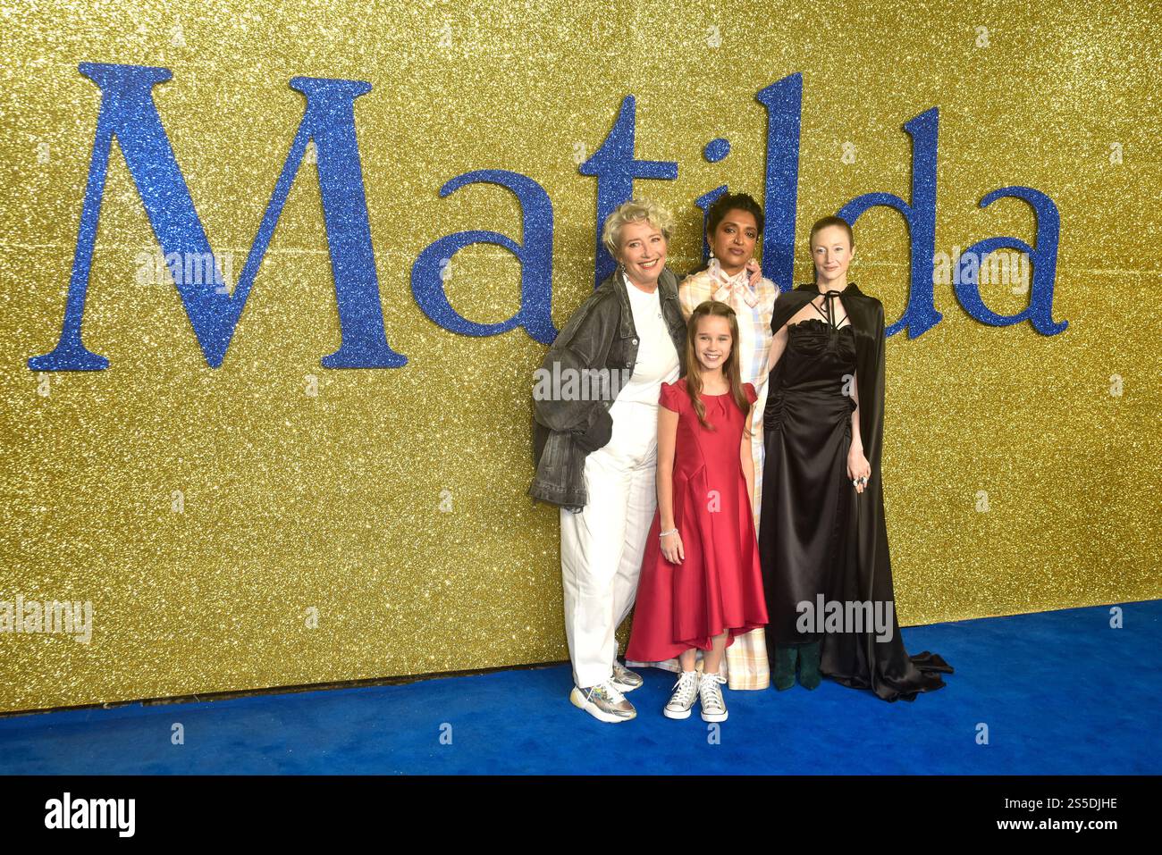 Emma Thompson, Alisha Weir, Sindhu Vee and Andrea Riseborough attends ...