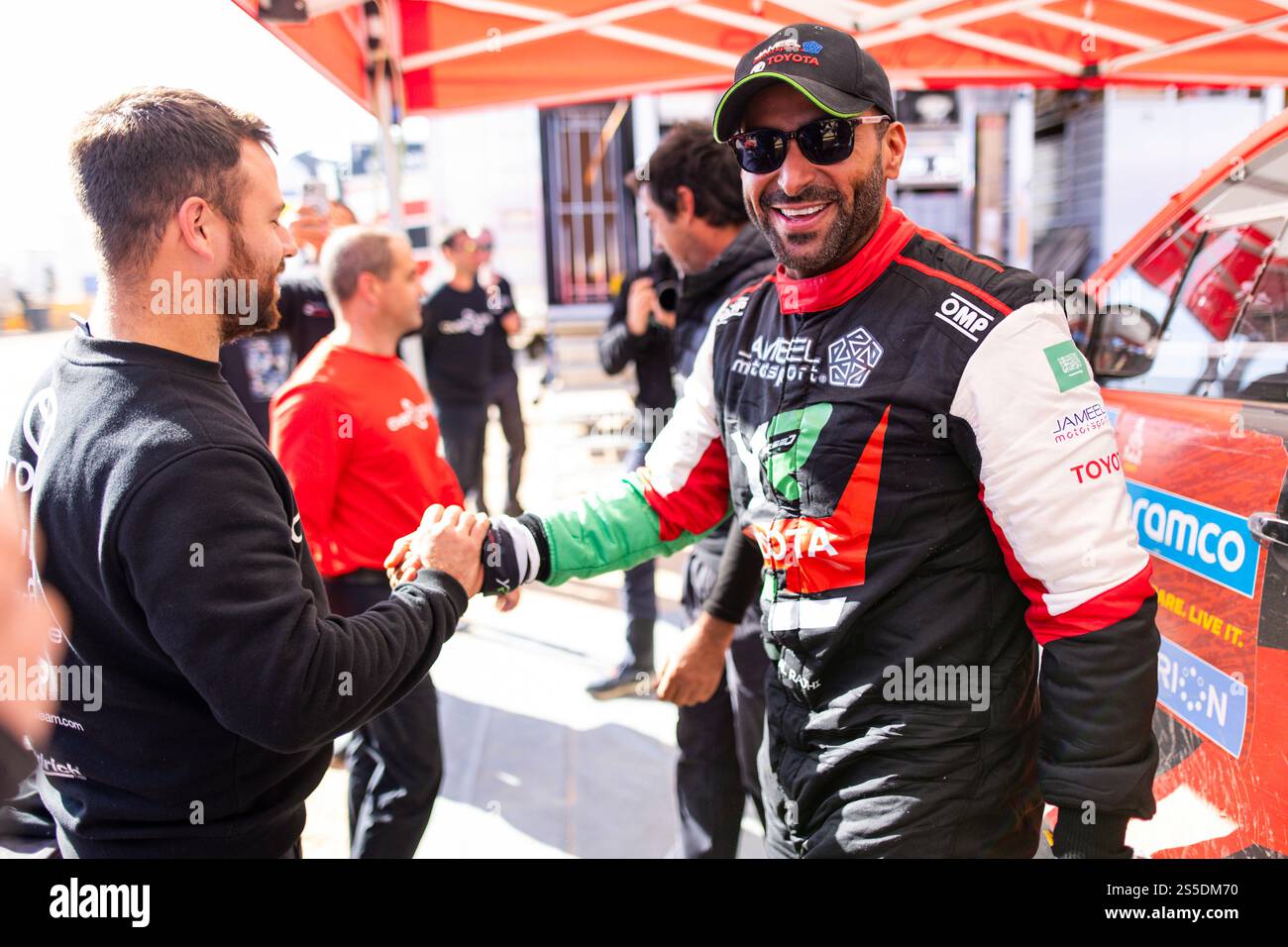 Haradh, Arabie Saoudite. 14th Jan, 2025. AL RAJHI Yazeed (sau), Toyota ...