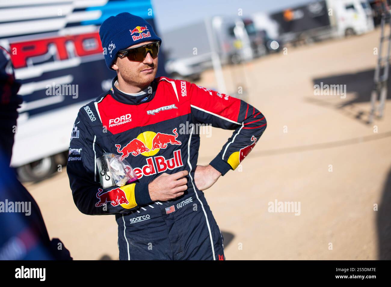 Haradh, Arabie Saoudite. 14th Jan, 2025. GUTHRIE Mitch (usa), Ford ...