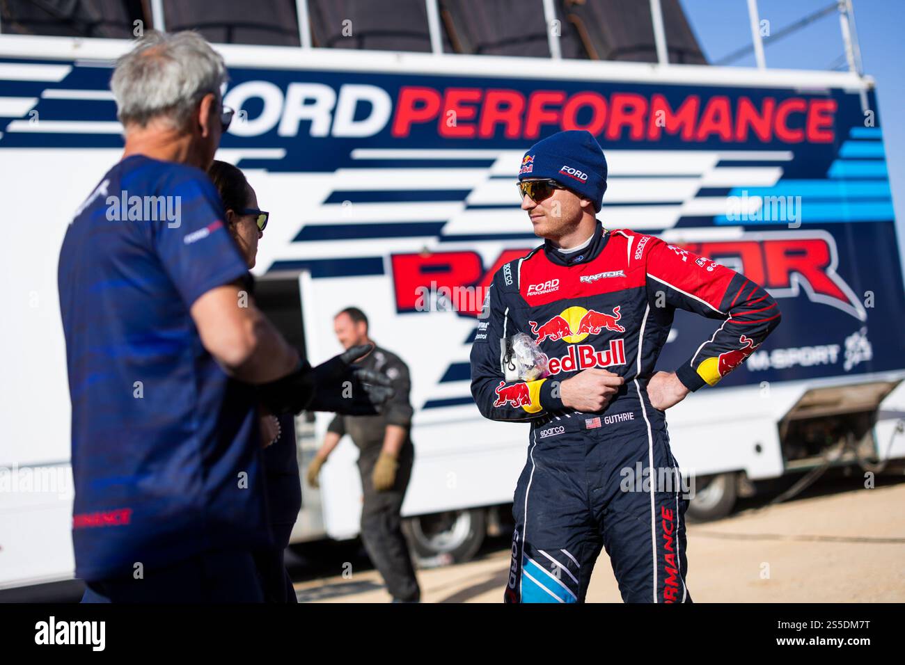 Haradh, Arabie Saoudite. 14th Jan, 2025. GUTHRIE Mitch (usa), Ford ...