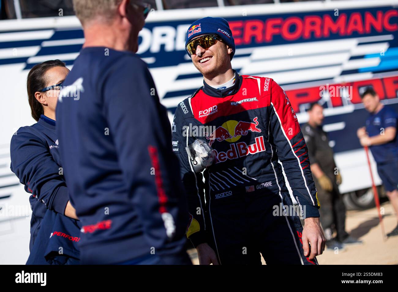 Haradh, Arabie Saoudite. 14th Jan, 2025. GUTHRIE Mitch (usa), Ford ...