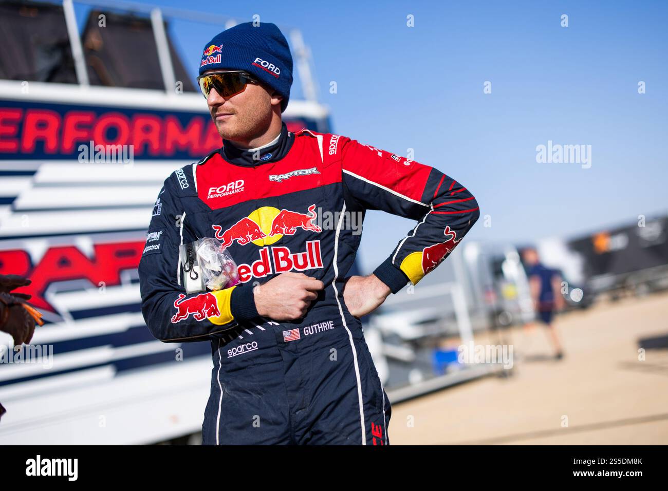 Haradh, Arabie Saoudite. 14th Jan, 2025. GUTHRIE Mitch (usa), Ford ...