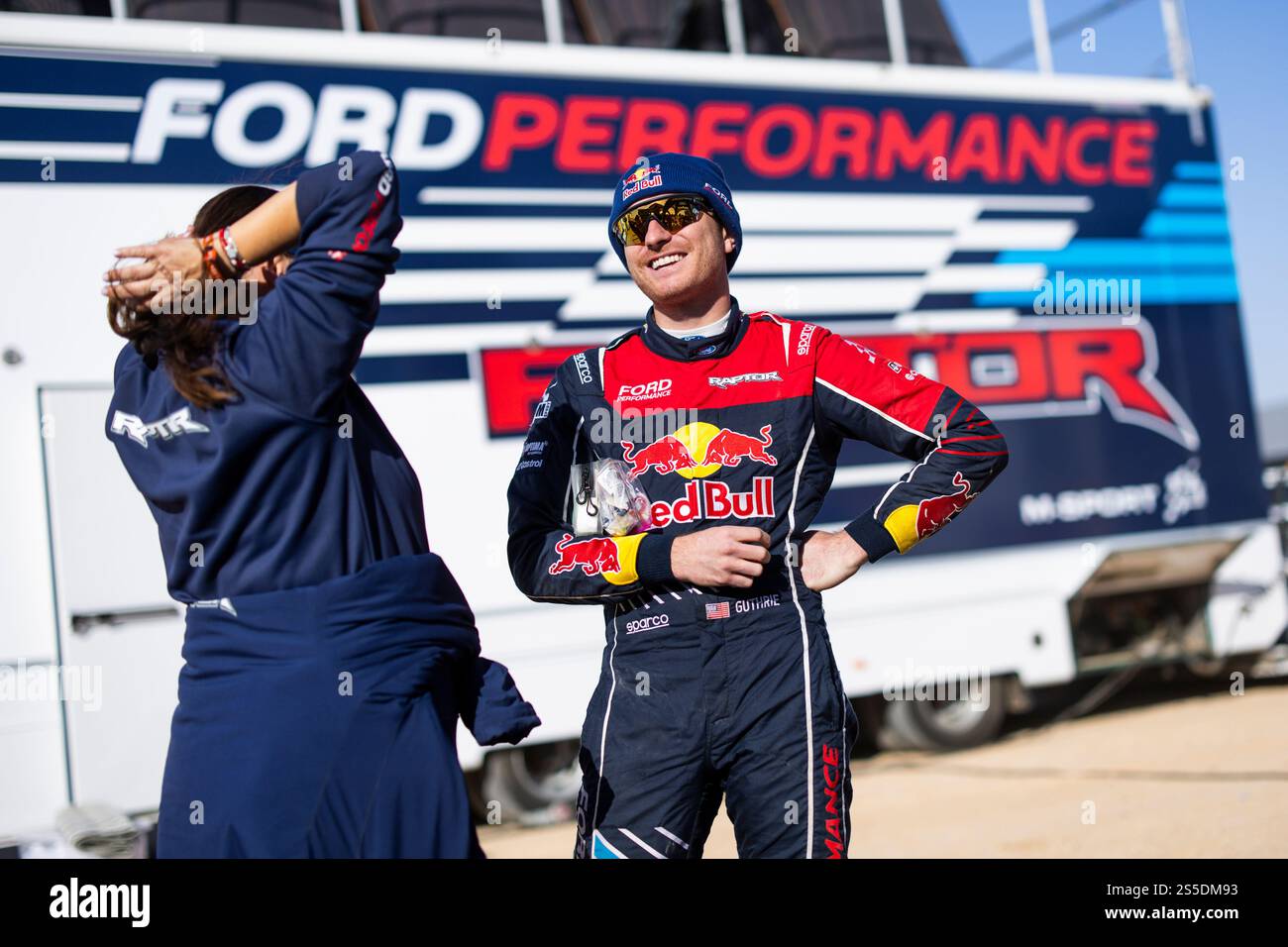 Haradh, Arabie Saoudite. 14th Jan, 2025. GUTHRIE Mitch (usa), Ford ...