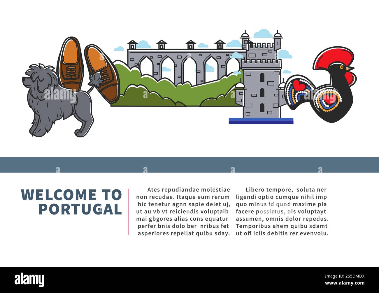 On dog portugal Stock Vector Images - Alamy