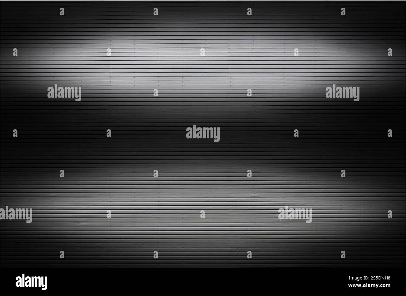 The texture of a metal wall or a surface of corrugated metal with ...