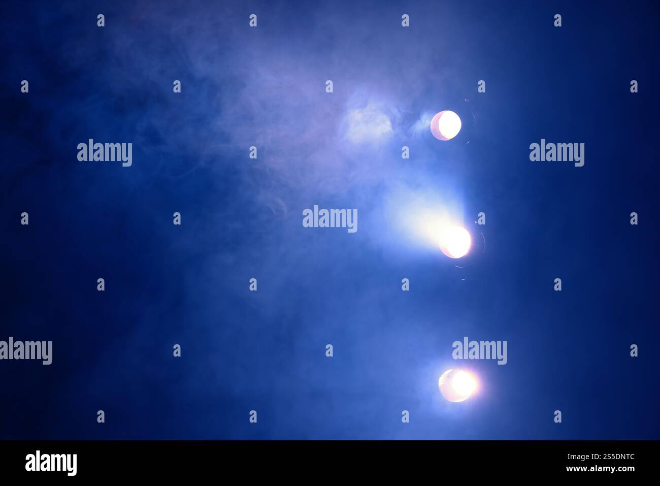 Professional spotlights and smoke on stage in theatre Stock Photo - Alamy