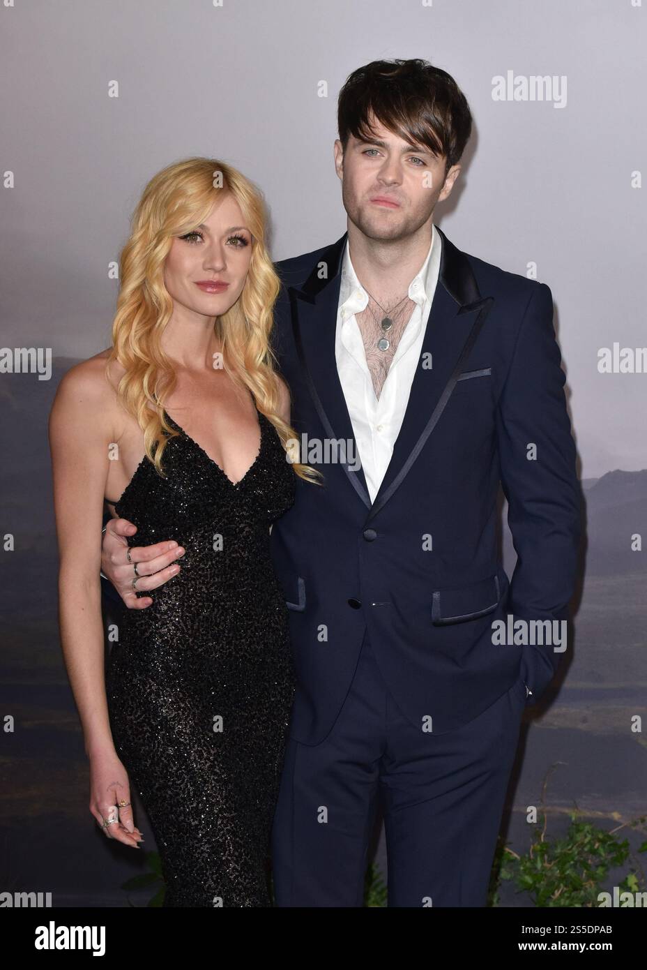 Katherine McNamara and Joey Batey attends 'The Witcher: Blood Origin ...