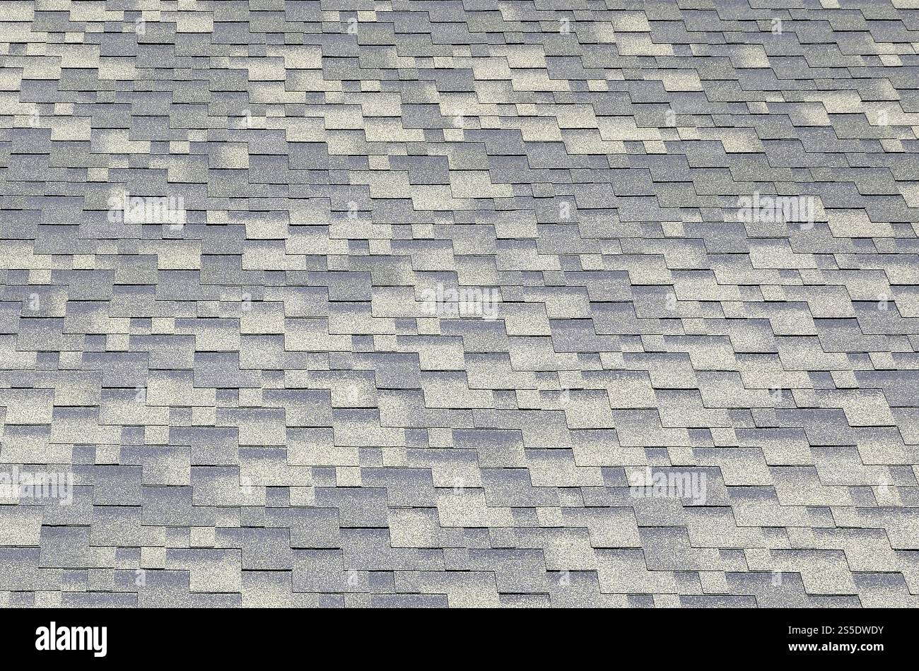 Flexible shingles of bitumen roofing surface. Background mosaic texture ...