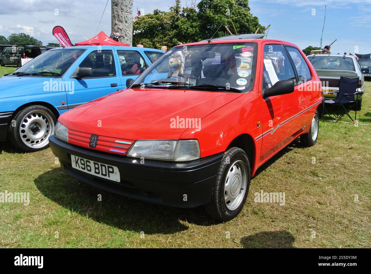 A 1992 Peugeot 106 XN Graduate parked on display at the 49th Historic ...