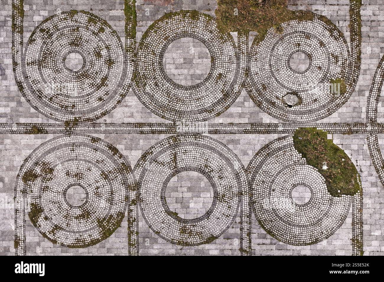 Aerial photo of the Vraca Memorial Park on January 14, 2025. located on ...