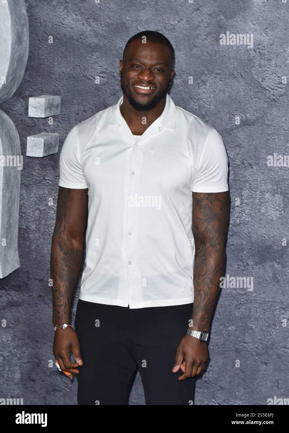 Efe Obada attends ‘ Luther: The Fallen Sun ‘ - Global Premiere at BFI ...