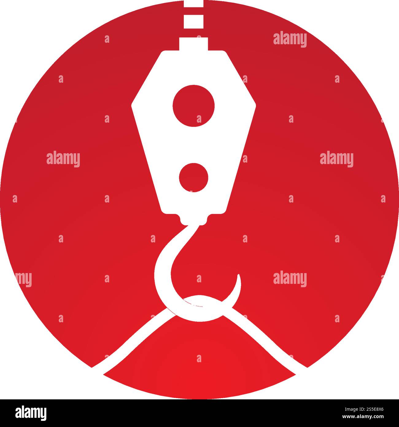 Crane hook logo vector template Stock Vector Image & Art - Alamy