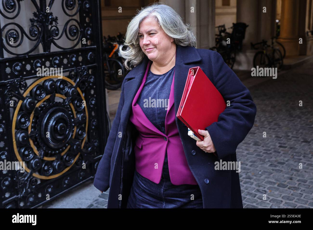 London, UK. 14th Jan, 2025. Heidi Alexander, Transport Secretary, MP ...