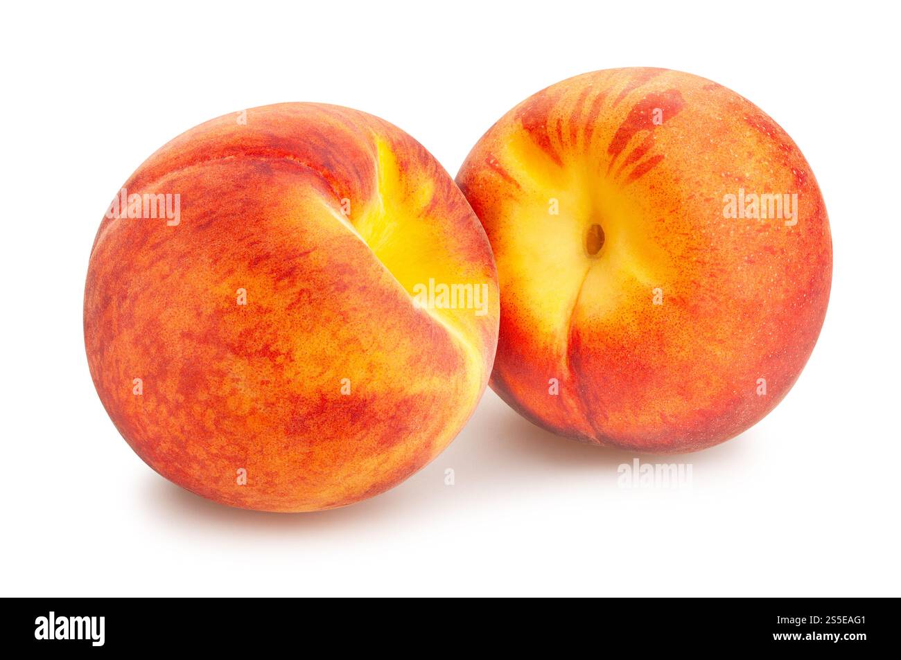 peach path isolated on white Stock Photo - Alamy