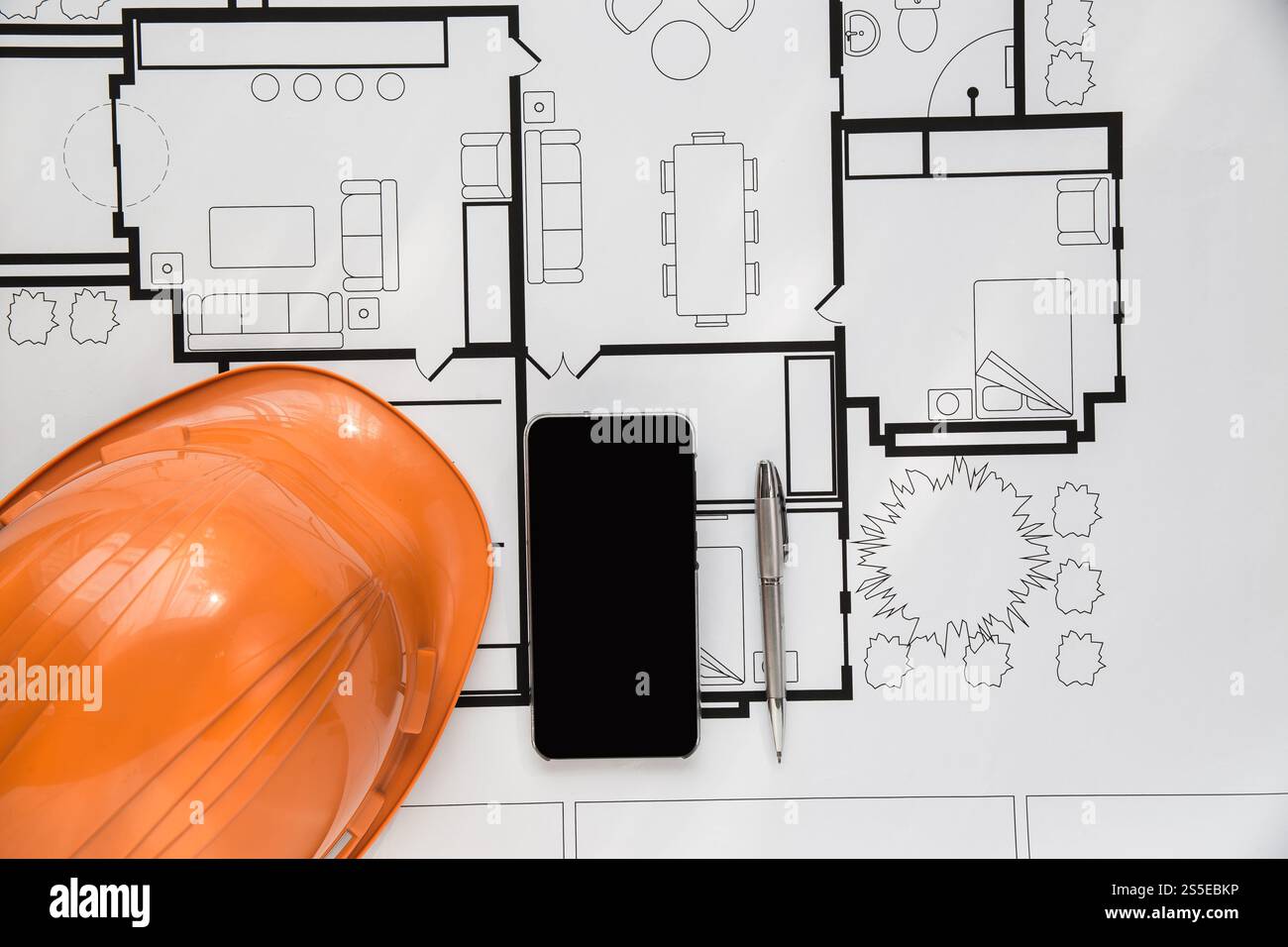 Top view plan hi-res stock photography and images - Alamy