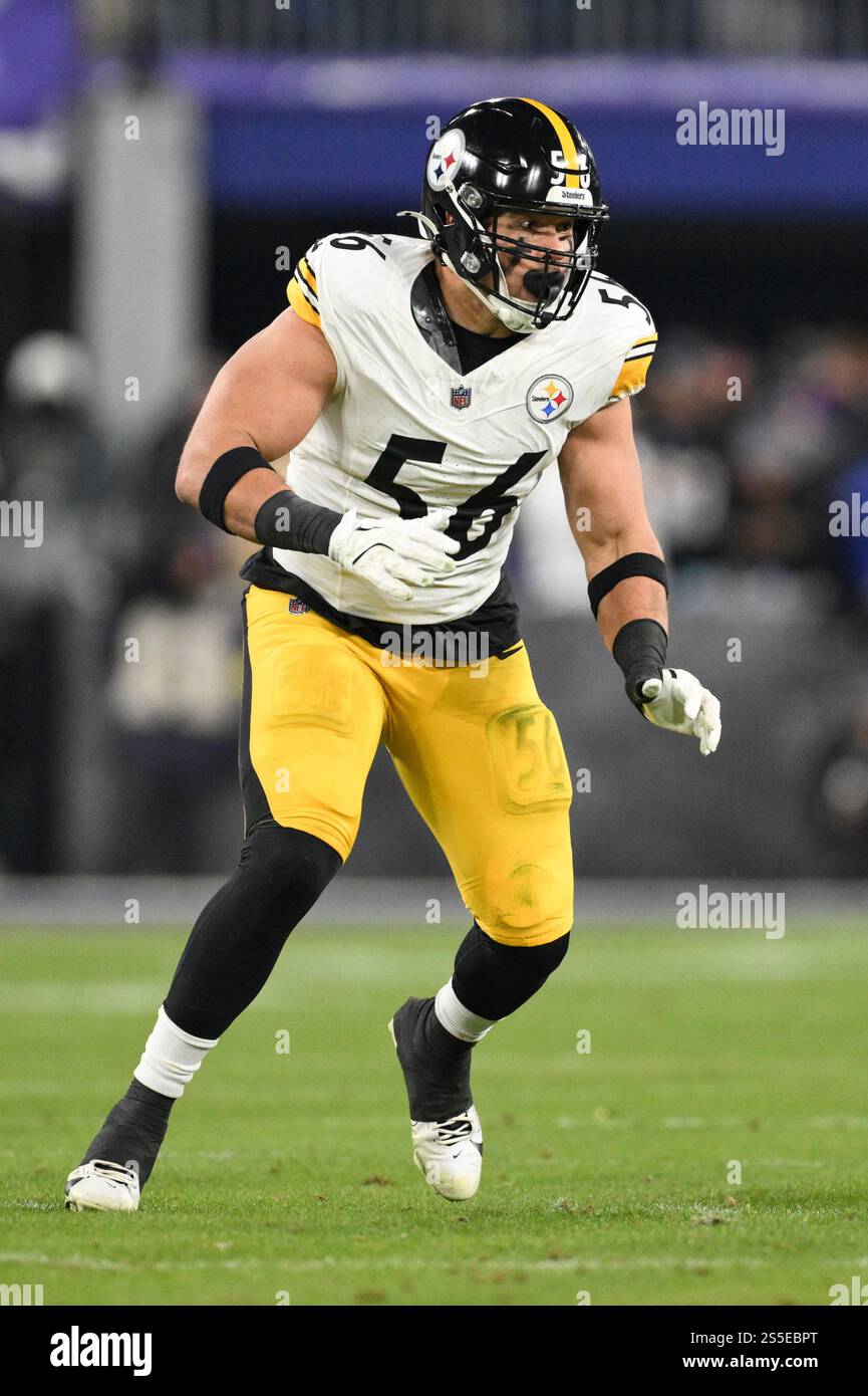 Pittsburgh Steelers linebacker Alex Highsmith (56) in action during the ...