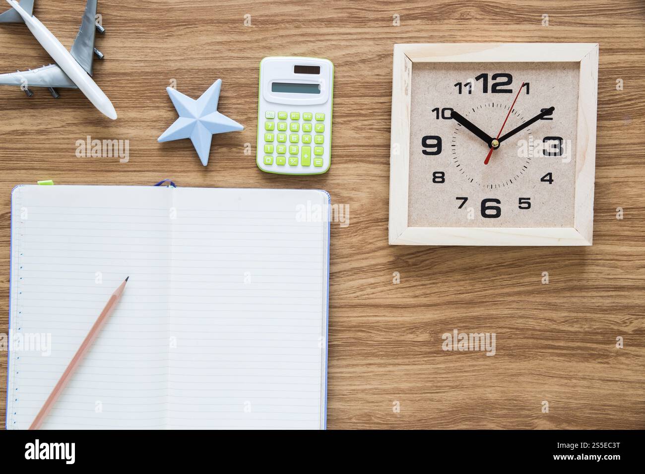 Blank paper pencil laptop hi-res stock photography and images - Alamy