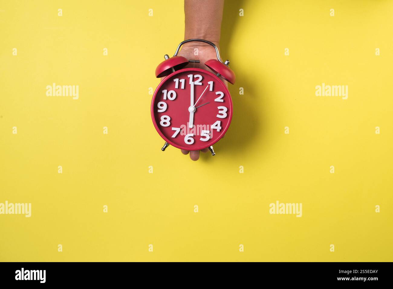 Blue alarm clock hands hi-res stock photography and images - Alamy