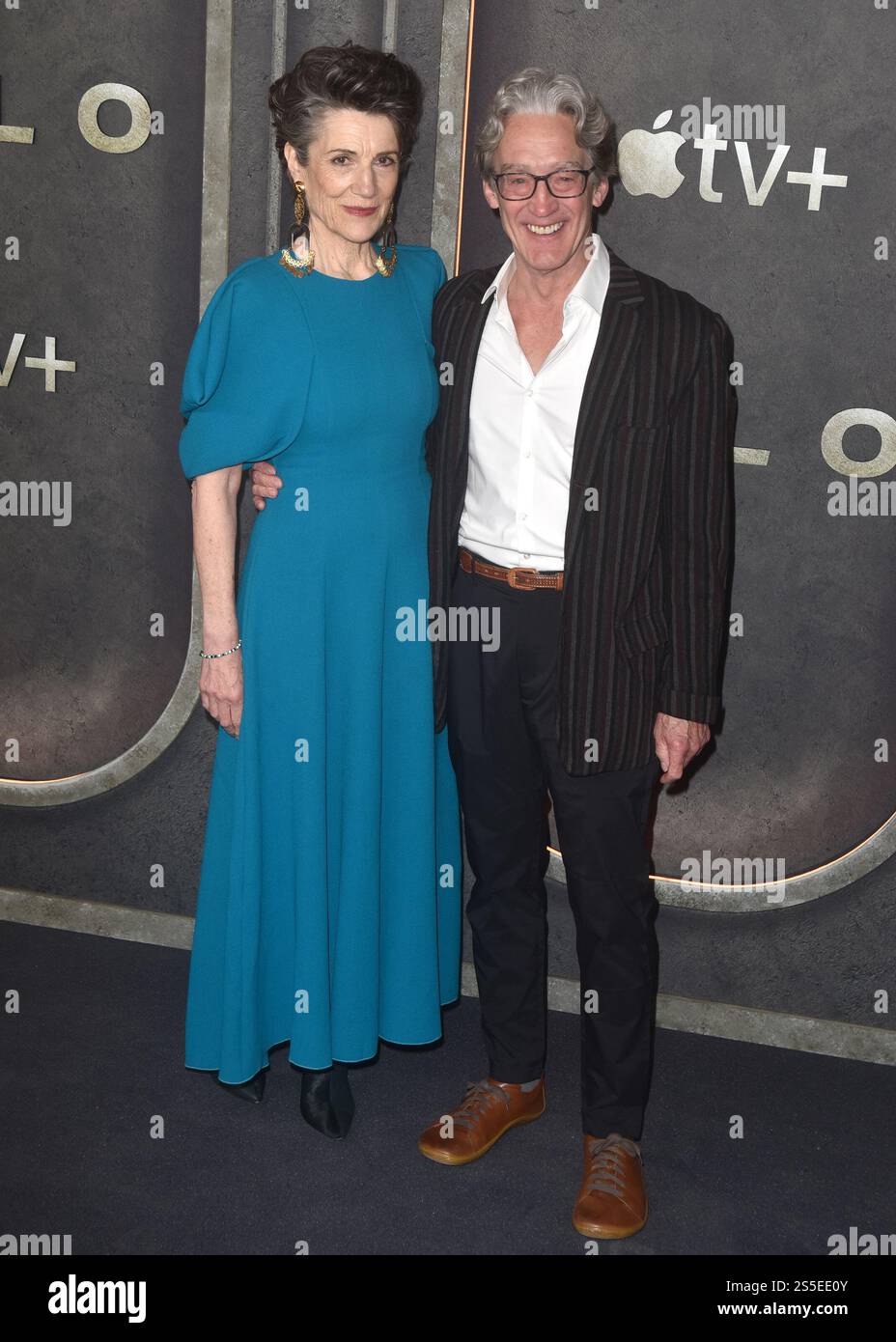 Harriet Walter and Guy Paul attends 'Silo' Global Premiere , at ...