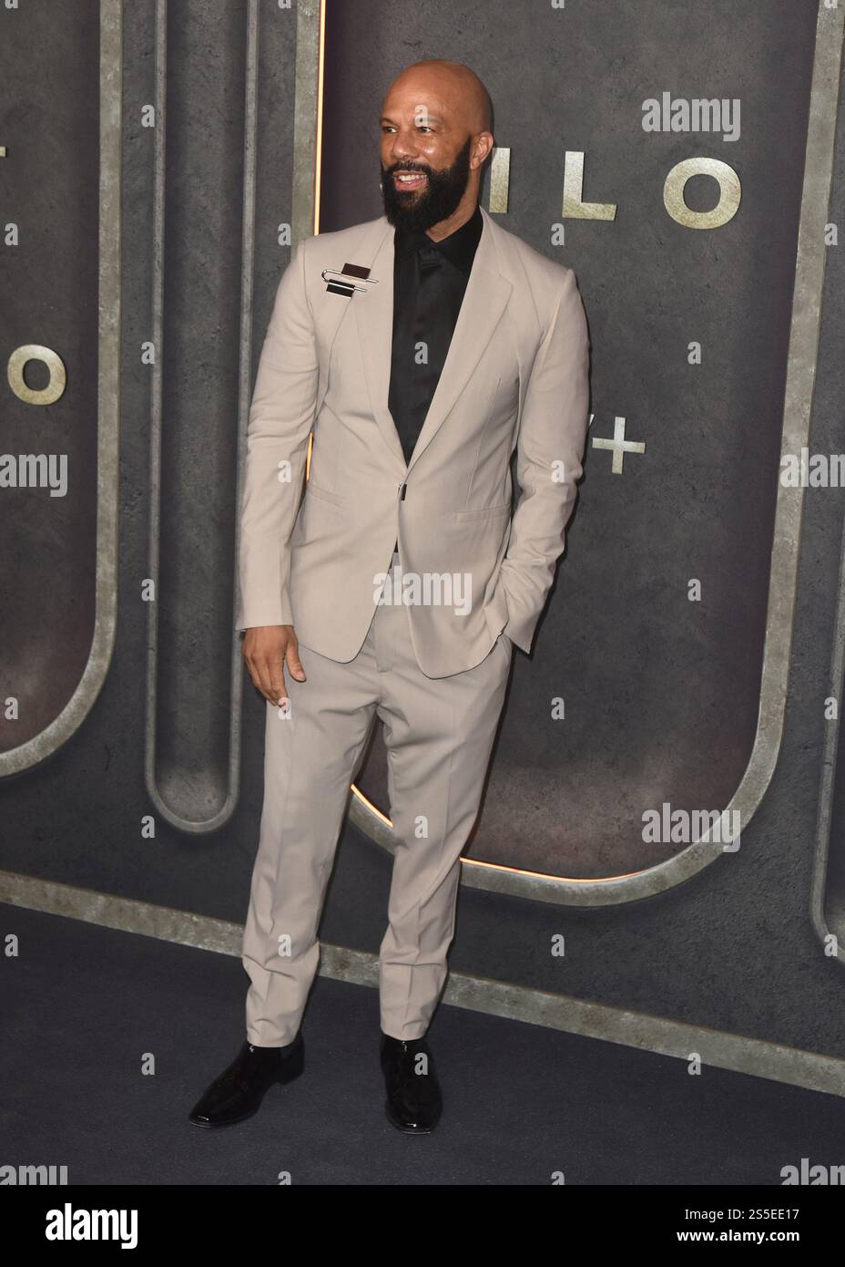 Common attends 'Silo' Global Premiere , at Battersea Power Station in ...