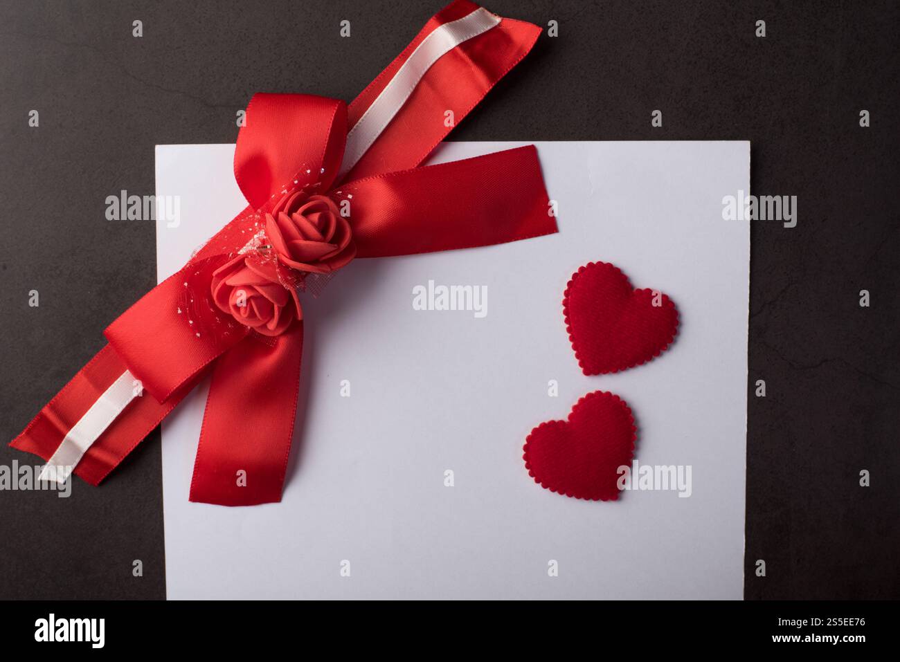 Rose ribbon hi-res stock photography and images - Alamy