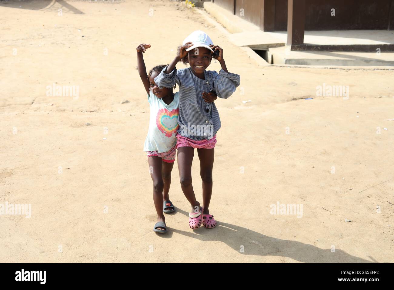 General views of people living in Freetown, the capital city of Sierra ...