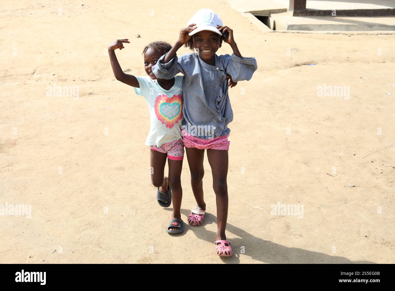 General views of people living in Freetown, the capital city of Sierra ...