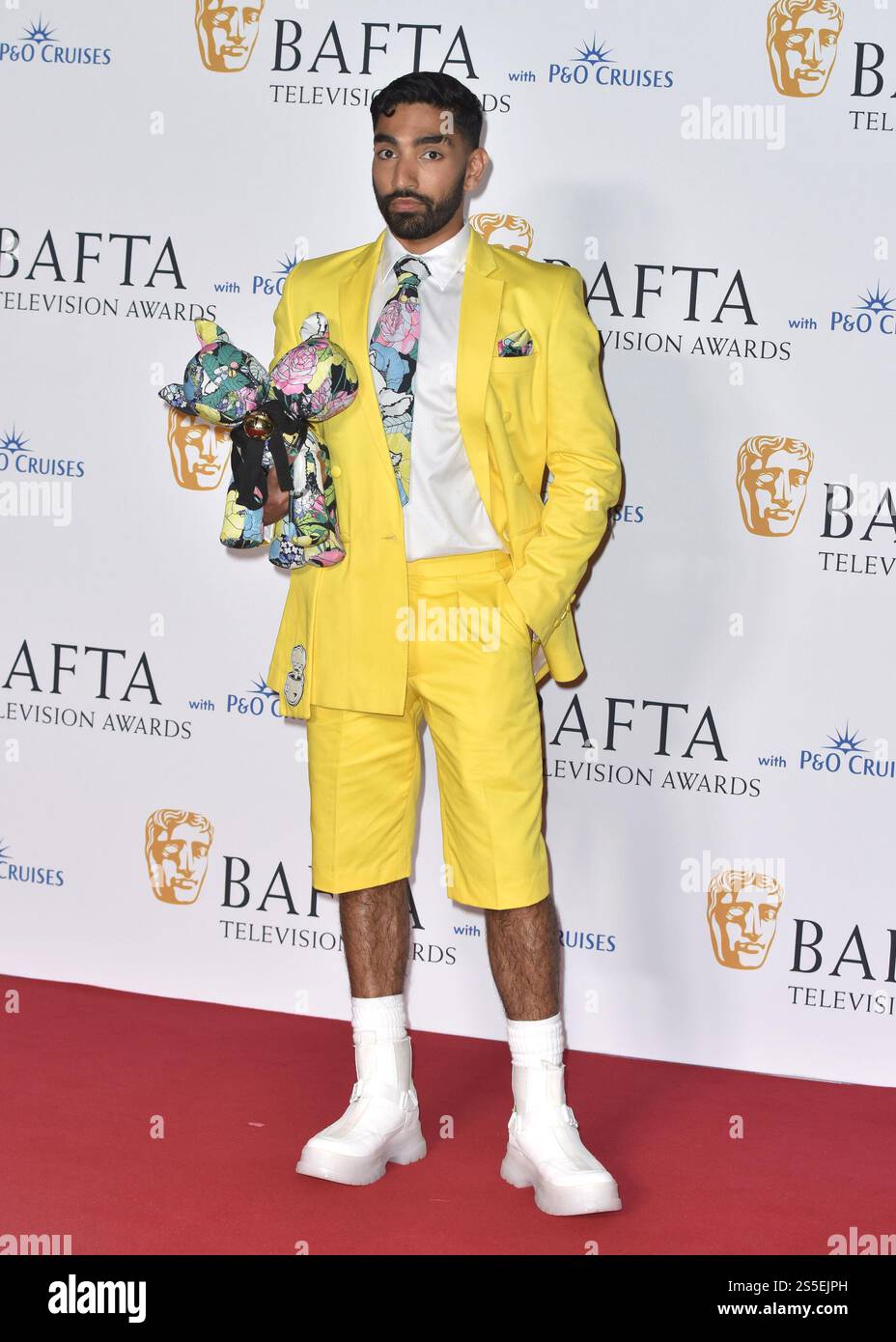 Mawaan Rizwan at the BAFTA Television Awards with P&O Cruises at the Royal Festival Hall in ...