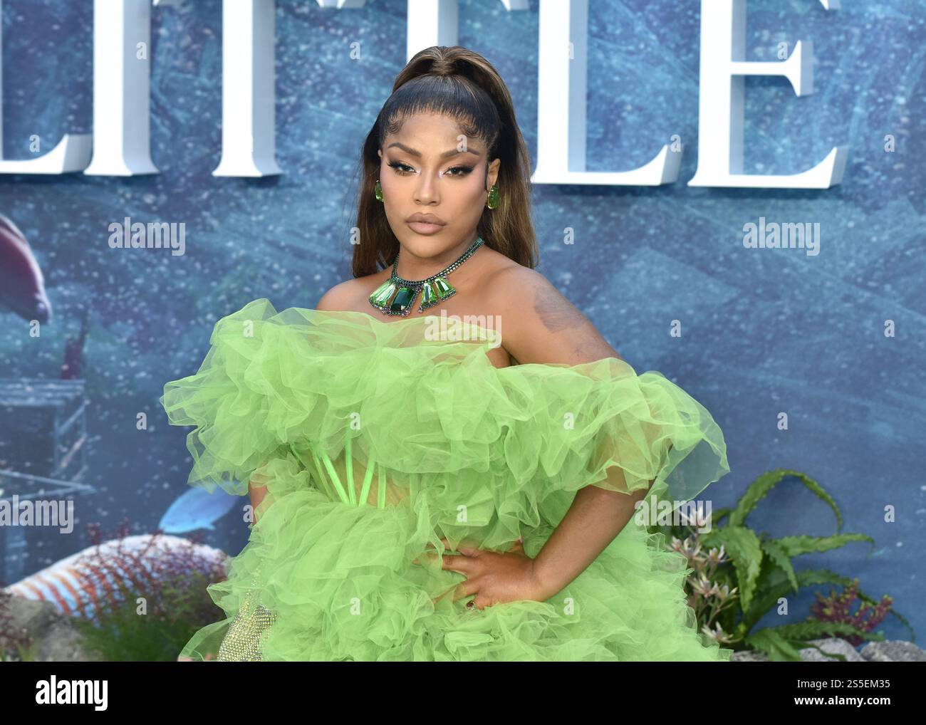 Stefflon Don attends ‘ The Little Mermaid ‘ - UK Premiere at the Odeon ...