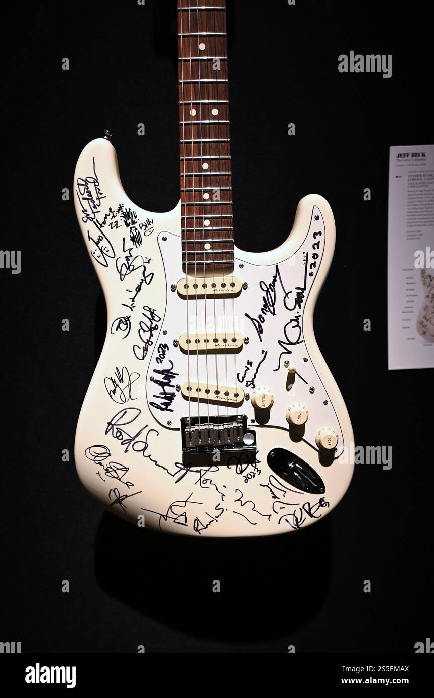 Christie's will auction Jeff Beck. , The Guitar Collection , on 22 ...
