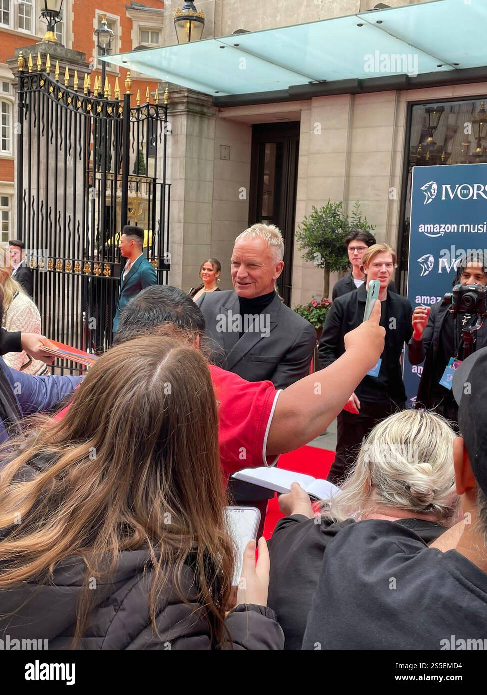 Sting arriving at the Ivor Novello Awards, London, 18th May 2023 Stock ...