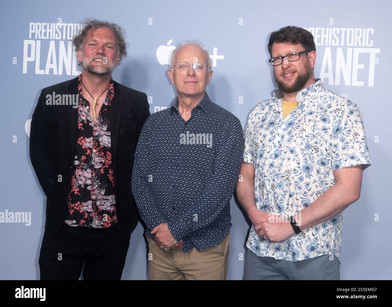 Tim Walker, Mike Gunton and Darren Naish attends Prehistoric Planet 2 ...
