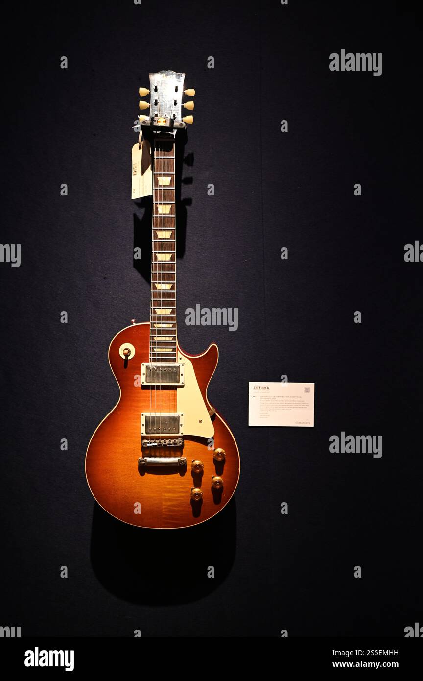 Christie's will auction Jeff Beck. , The Guitar Collection , on 22 ...