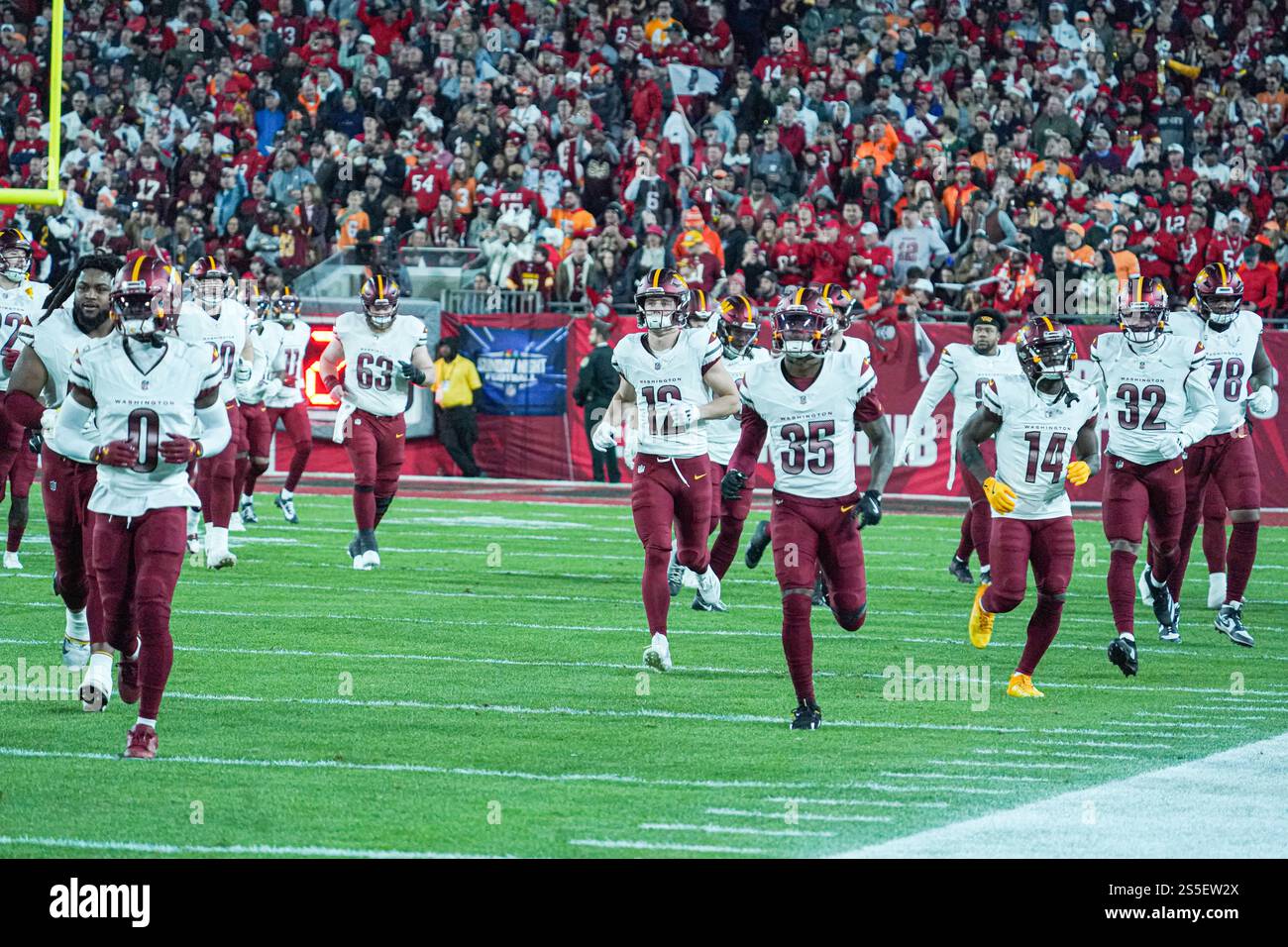 Tampa Bay, Florida, USA, January 12, 2025, Washington Commanders ...