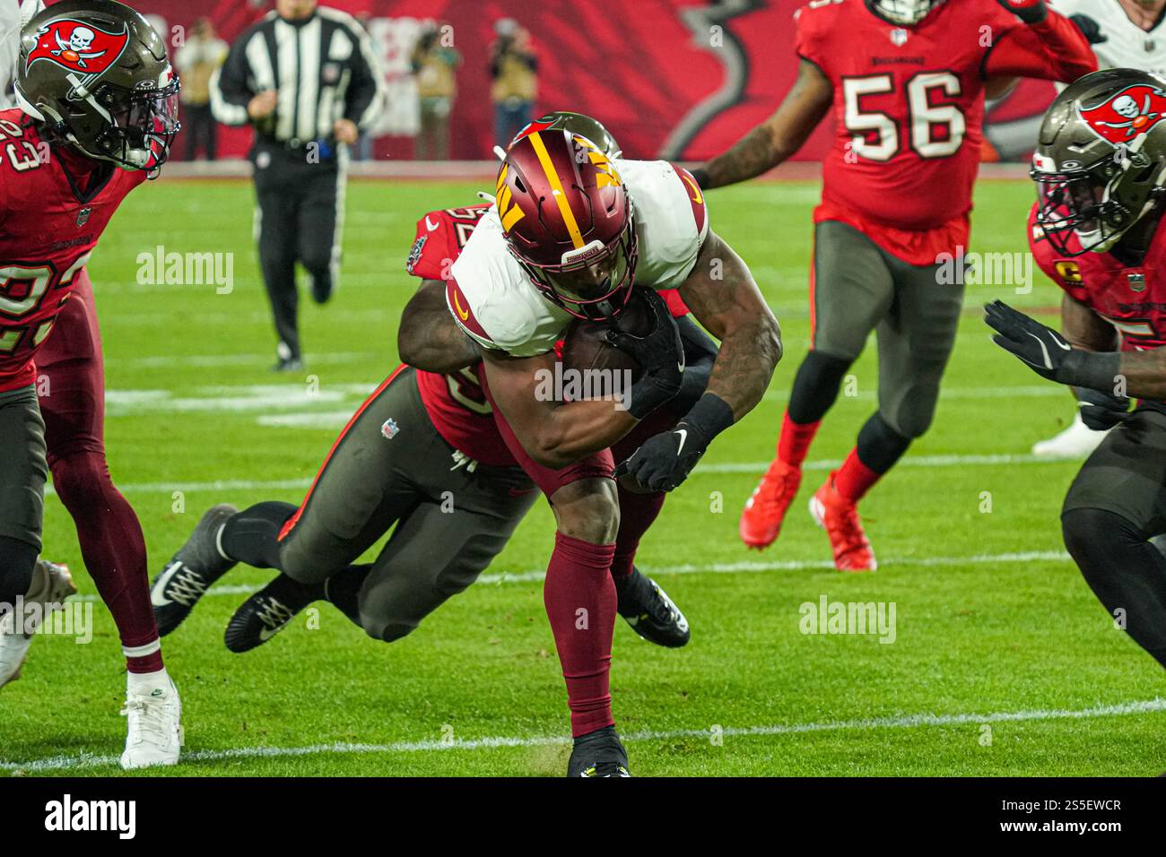 Tampa Bay, Florida, USA, January 12, 2025, Washington Commanders ...