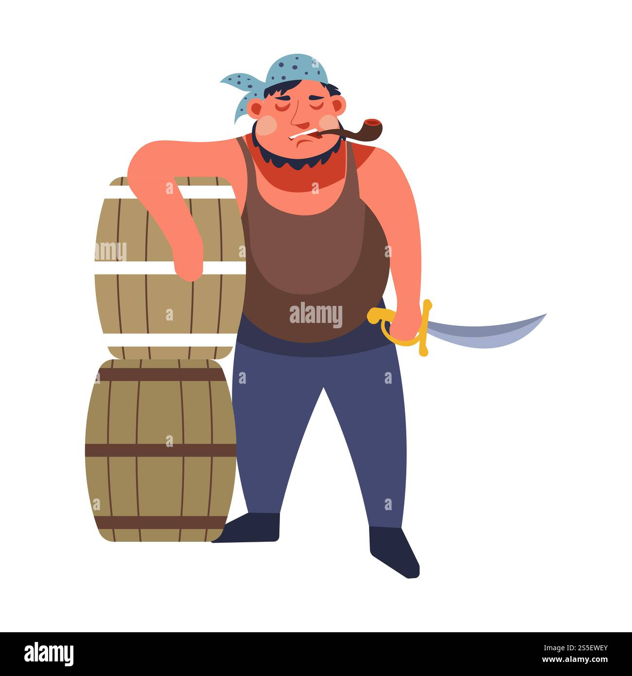 Fat barrels Stock Vector Images - Alamy