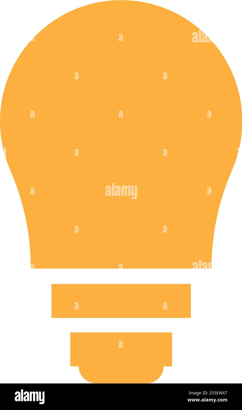 Bulb logo vector ilustration template Stock Vector Image & Art - Alamy